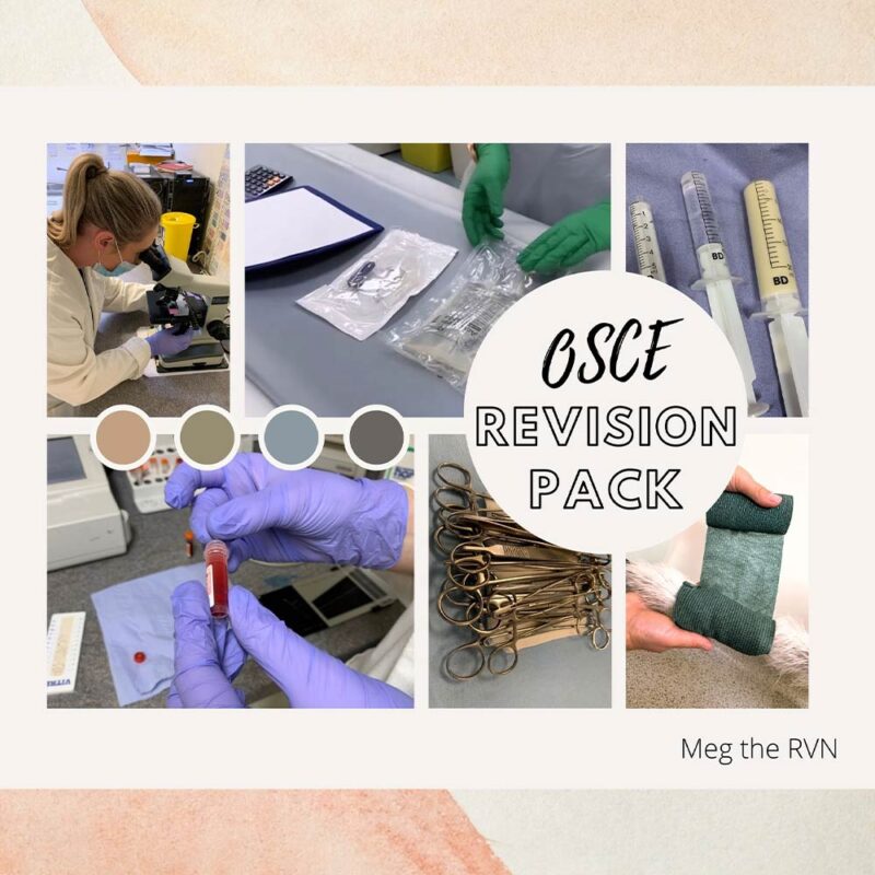 Comprehensive OSCE Revision Pack for Veterinary Nurses